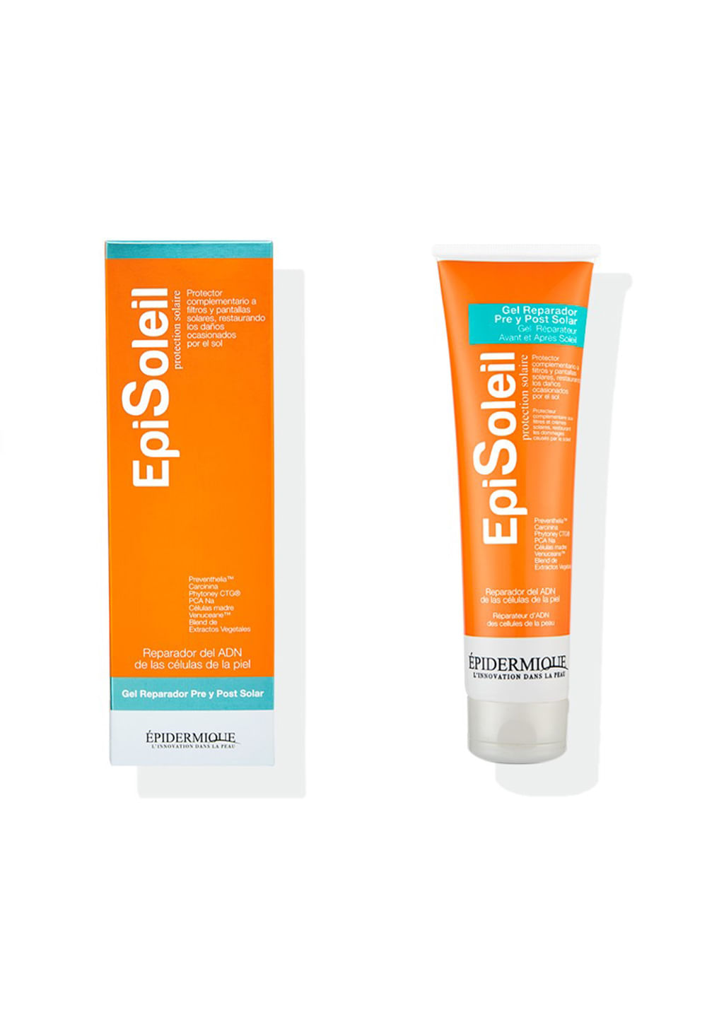 Episoleil gel reparador pre y post