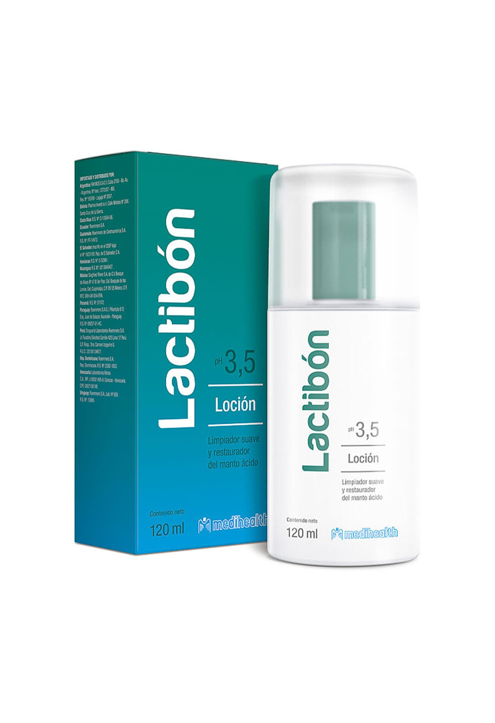 Lactibón loción pH 3,5 limpiador