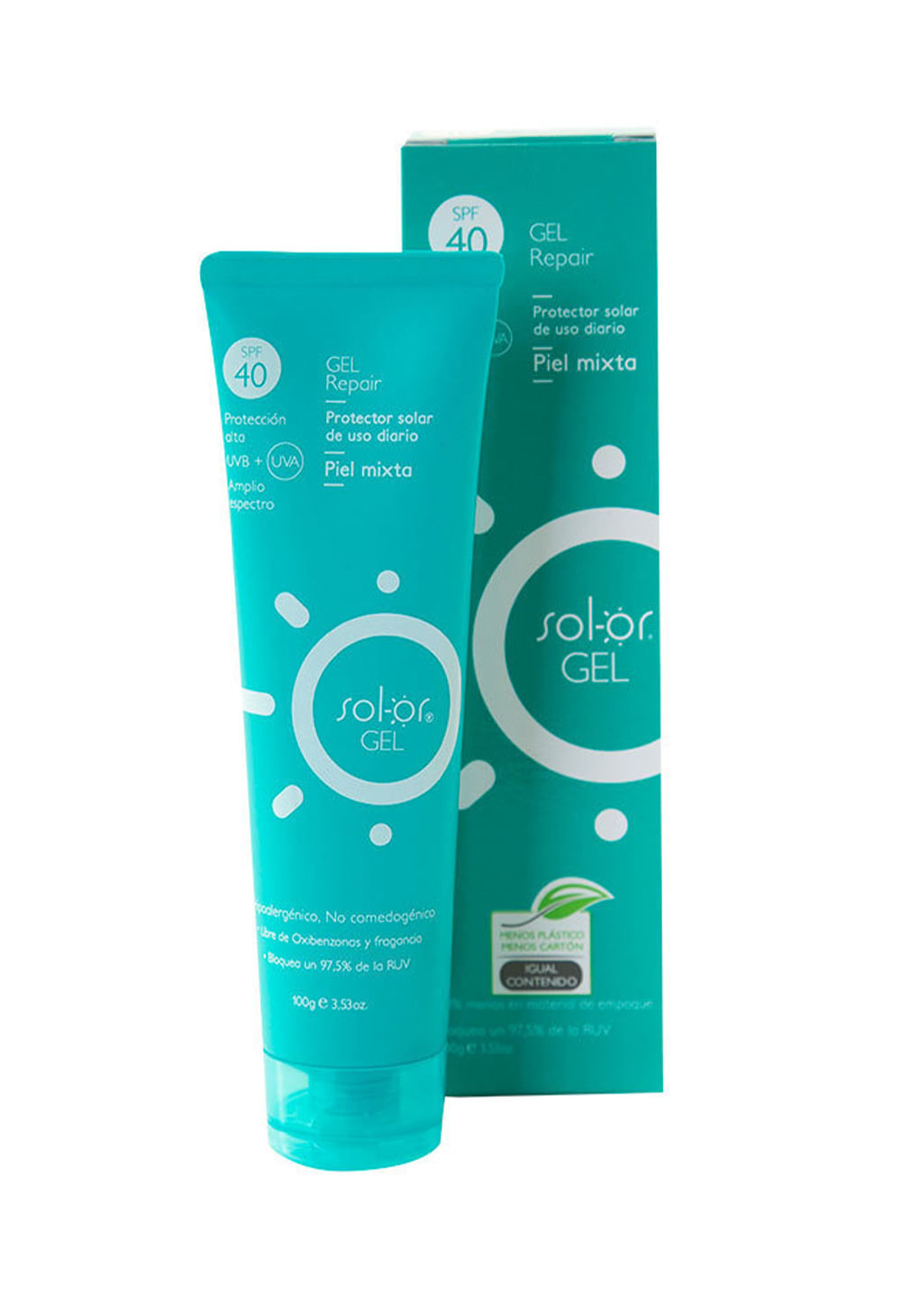 Sol or gel repair spf 40