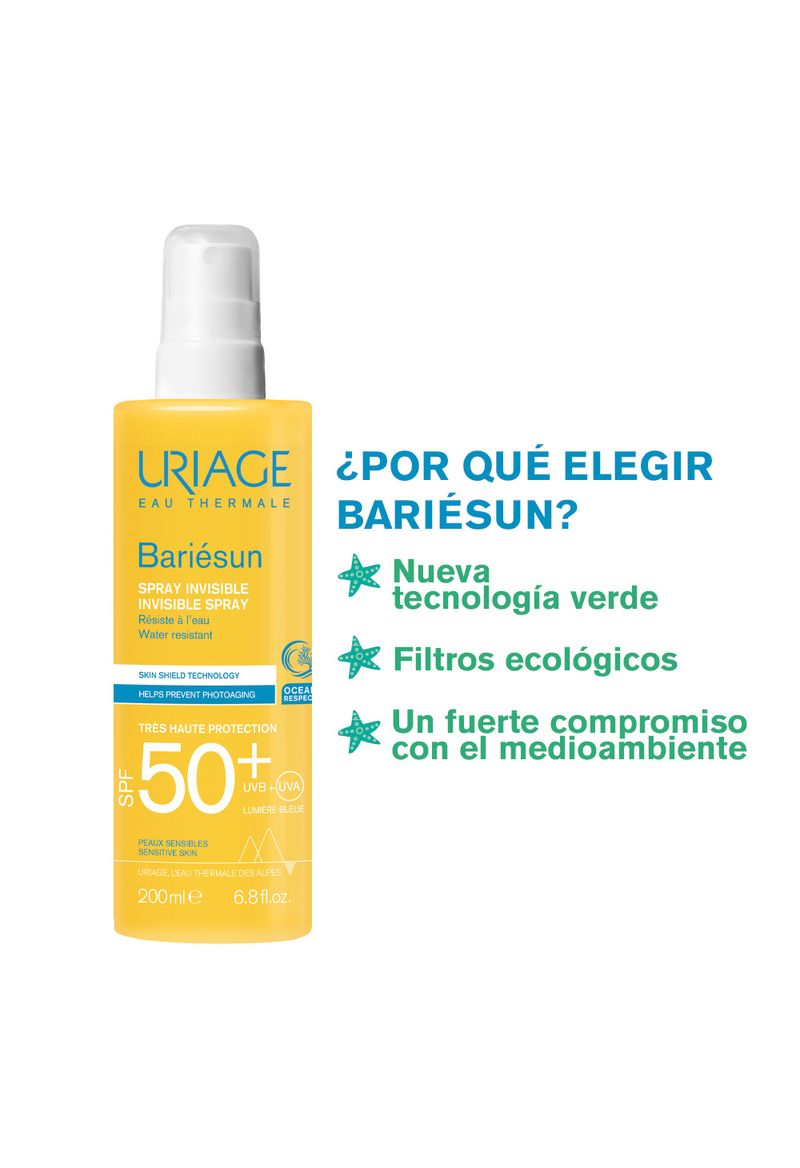 Uriage bariésun spray invisible spf 50+